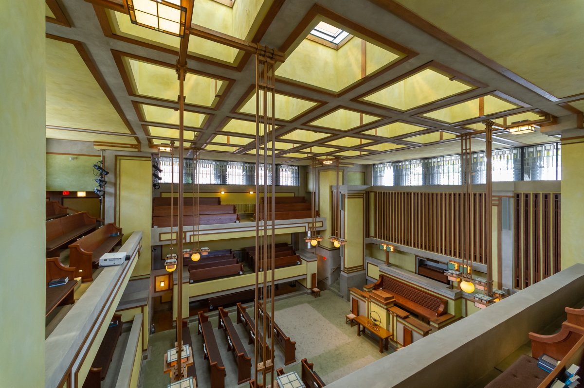 YinjiSpace - Frank Lloyd Wright x 1908 Unity Temple